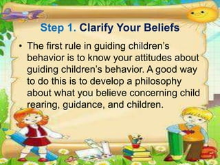 PresEd19: Chapter 11 ( Guiding Children's Behavior: Helping Children ...