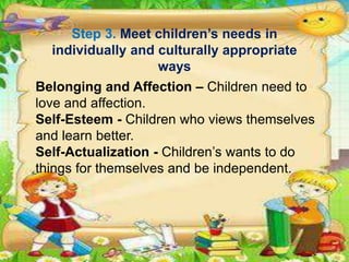 PresEd19: Chapter 11 ( Guiding Children's Behavior: Helping Children ...