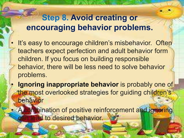 PresEd19: Chapter 11 ( Guiding Children's Behavior: Helping Children ...