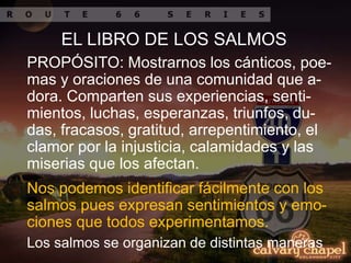 P19 Estudio Panorámico de la Biblia: Salmos | PPTX
