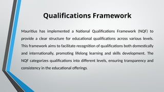 A comprehensive overview of Higher Educattion in Mauritius.pptx