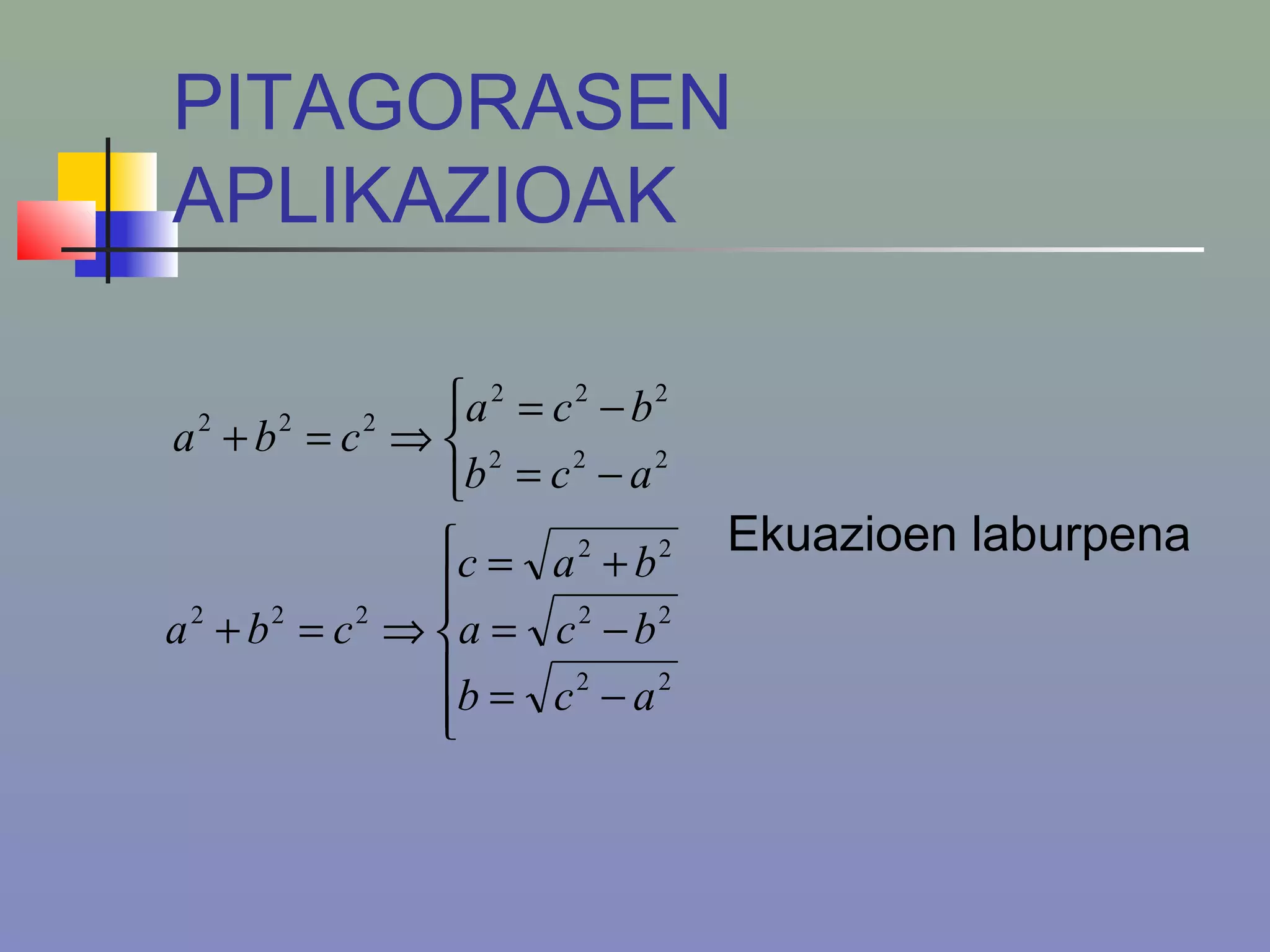 GEOMETRIA HIRUKIAK | PPT