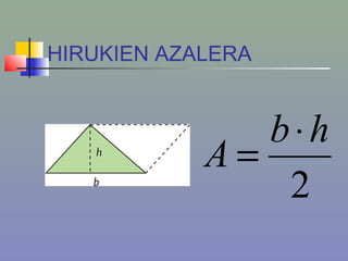 GEOMETRIA HIRUKIAK | PPT