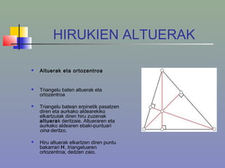 GEOMETRIA HIRUKIAK | PPT