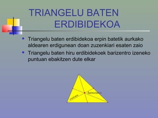 GEOMETRIA HIRUKIAK | PPT