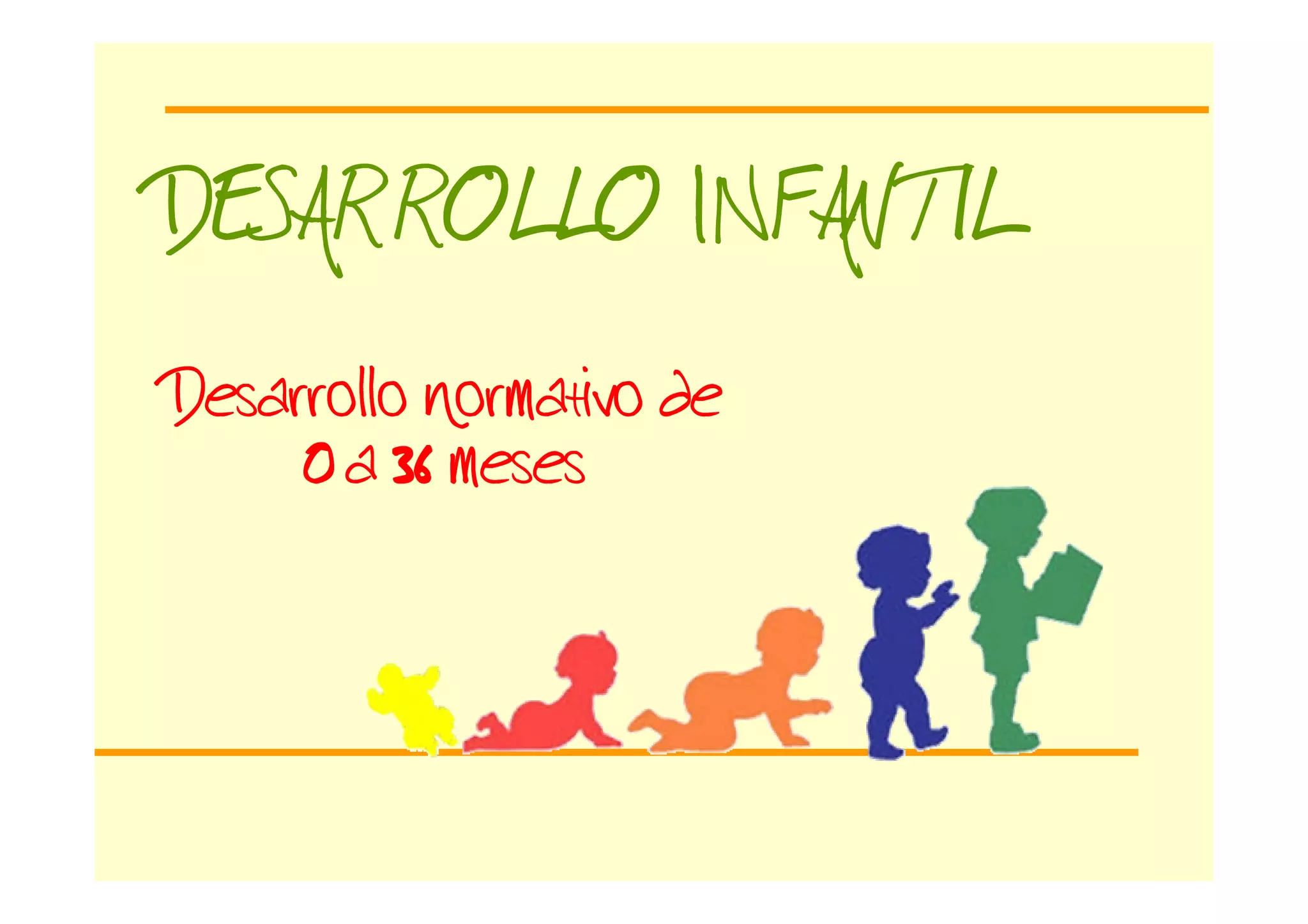 desarollo infantil 0 36 meses | PDF
