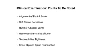 Subtalar Arthritis Management Options | PPT