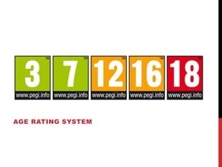 P1E – video games regulations | PPTX | Video Game Genres | Video Gaming