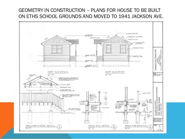 Geometry Construction Plans
