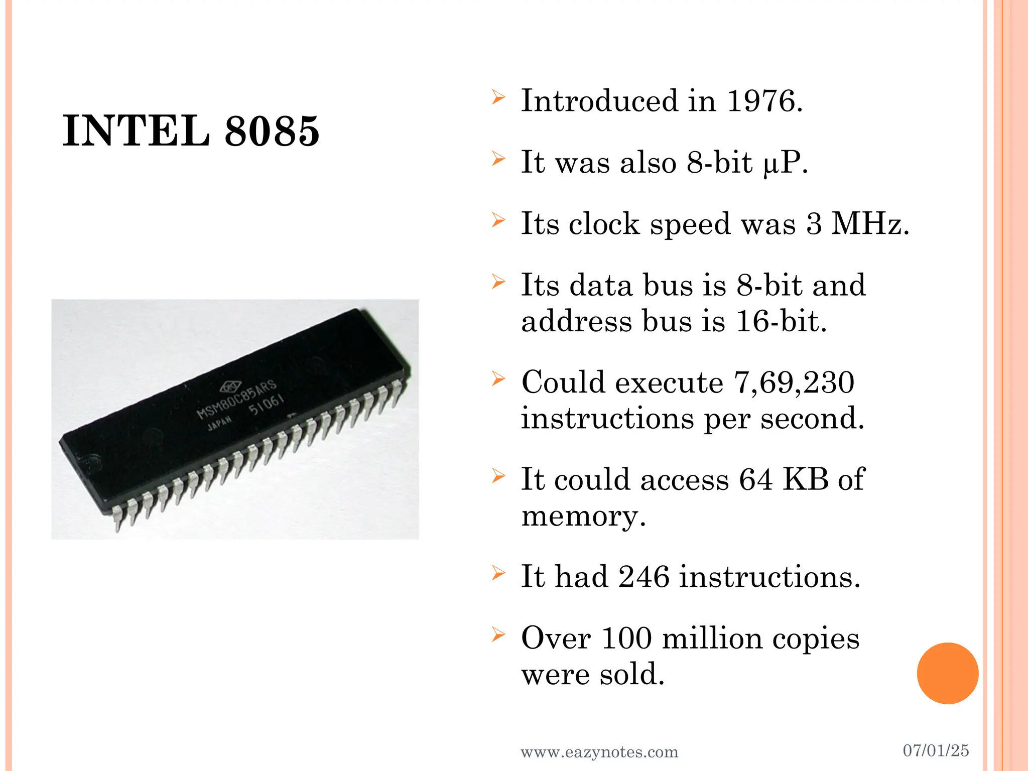 P1_Evolution of Intel Microprocessors - PART1.ppt