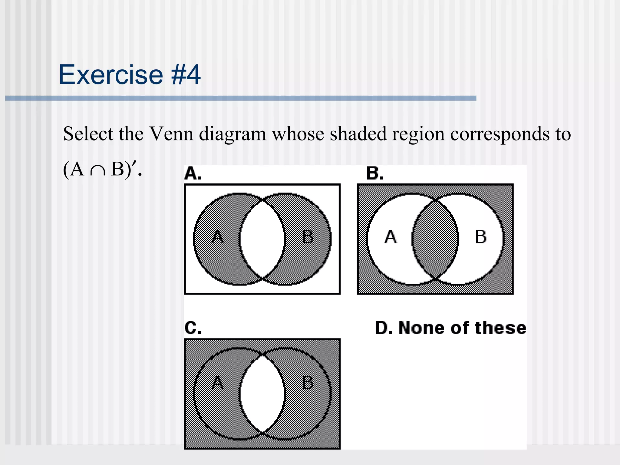 sets and venn diagrams | PPS