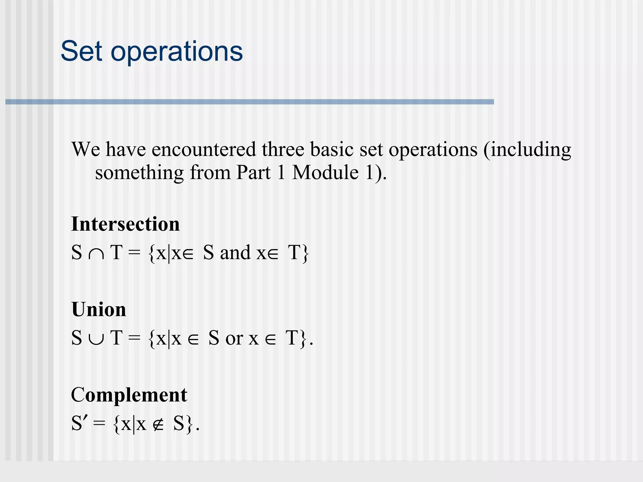 sets and venn diagrams | PPS