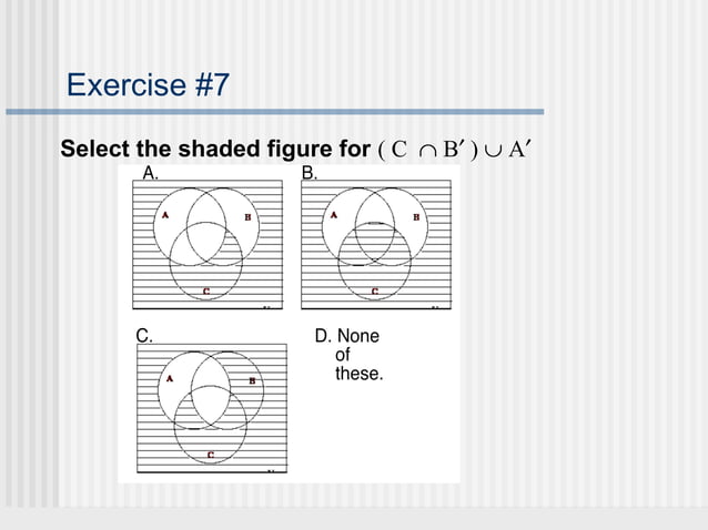 sets and venn diagrams | PPS