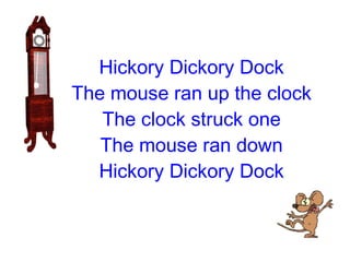 P1 nursery rhymes | PPT