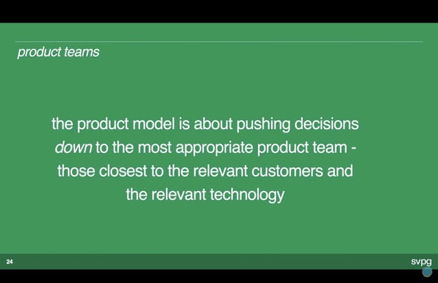 Transformed: Moving to the Product Operating Model | PDF