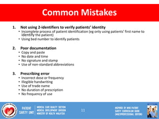 P1 PATIENT SAFETY CONCEPT HOUSEMANSHIP MALAYSIA | PPT