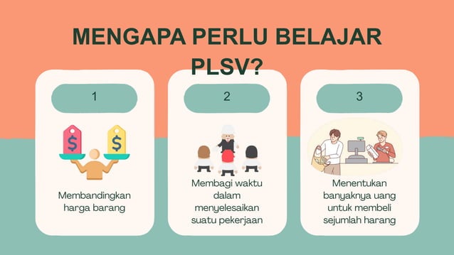 P 1 PLSV(Persamaan linear satu variabel) dan PtLSV (Pertidaksamaan ...