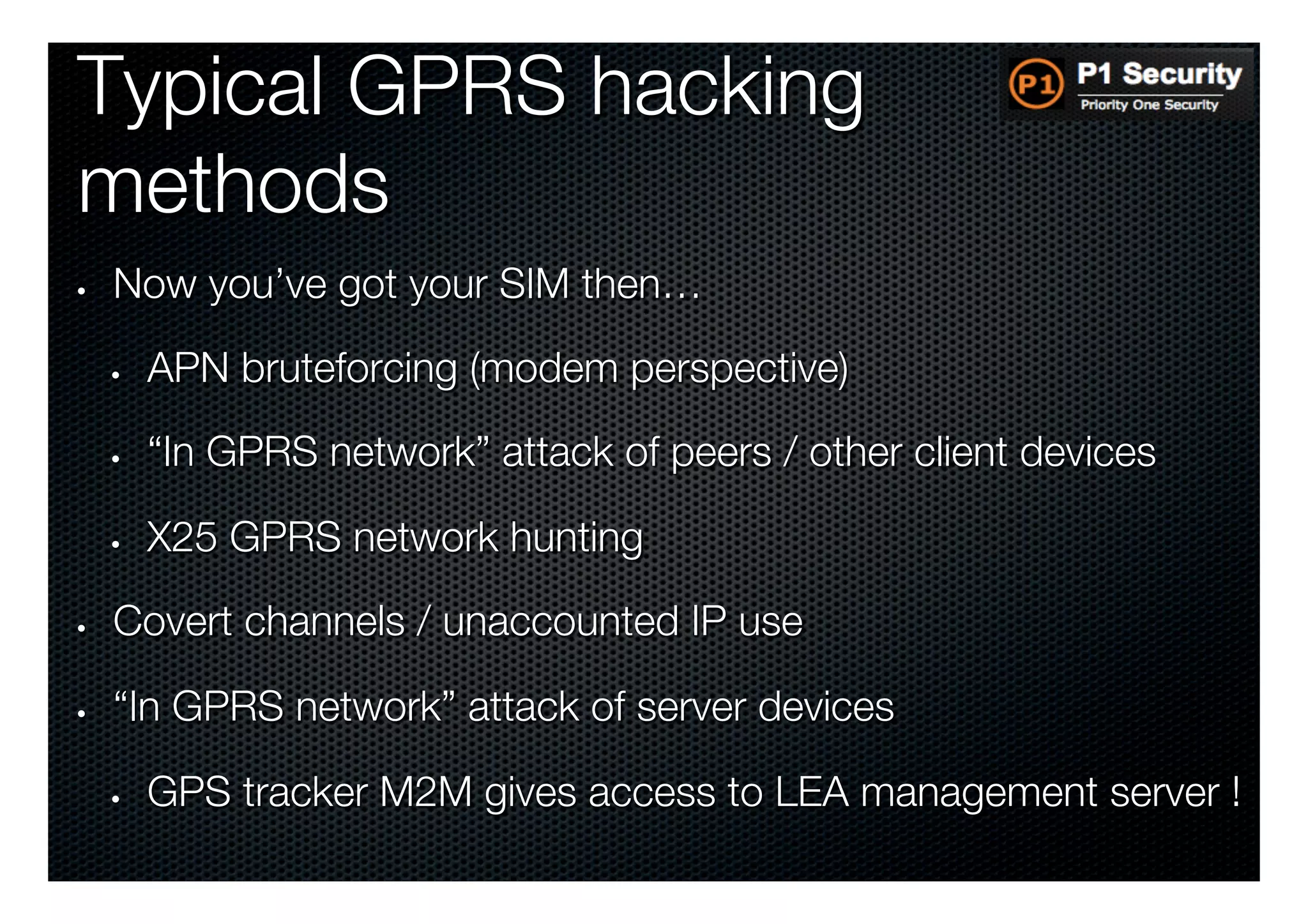 Attacking GRX - GPRS Roaming eXchange | PDF