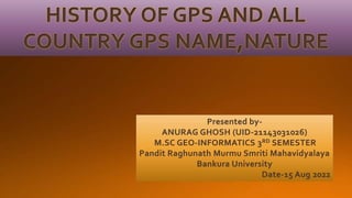 Gps History Pptx