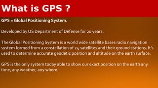GPS HISTORY | PPTX