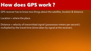 GPS HISTORY | PPTX