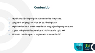 Software para el aprendizaje de la programación - Tema 1: Importancia ...