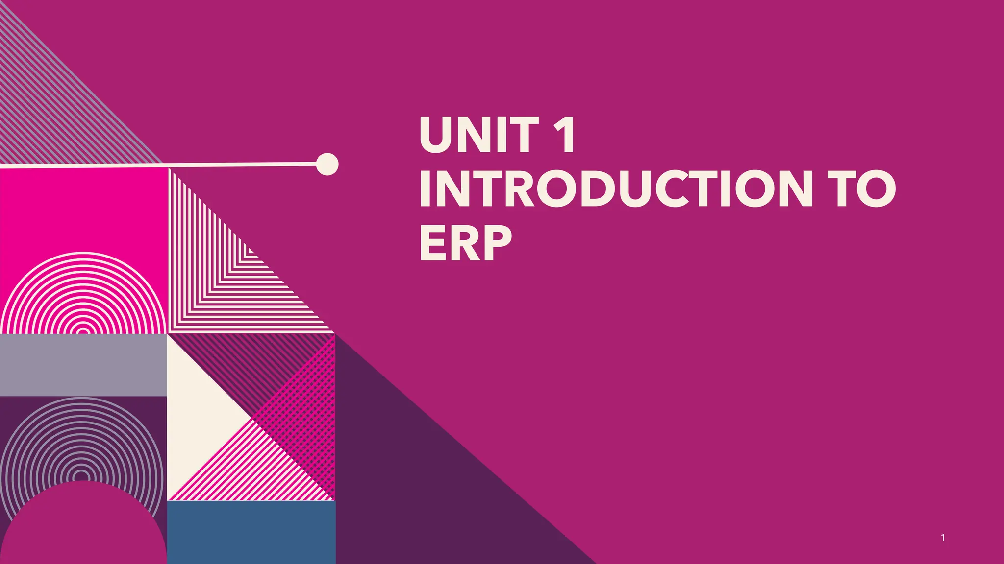 ERP Intro to Enterprise Resource Planning | PPT