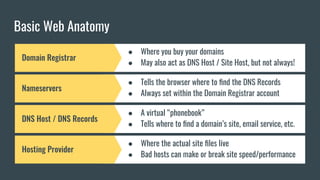 P1WS Lunch & Learn: How the Web Works | PPT