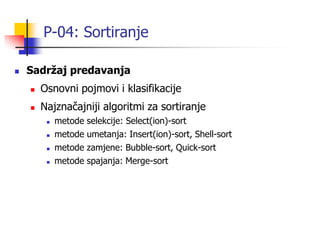 Sorting algorithms in programming!!!!!!! | PPT