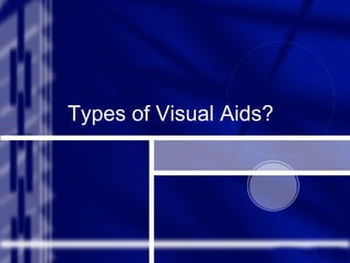 Visual Aid | PPT