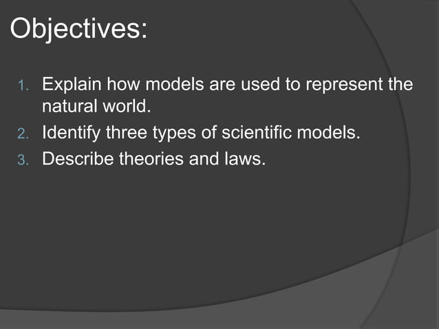 P2.3 Scientific Models | PPTX | Physics | Science