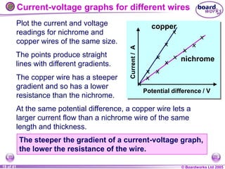 P2.3 p2.4 lesson 4 resistance & ohm's law | PPT