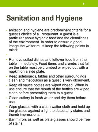 P 2 Food & Beverage cycle | PDF