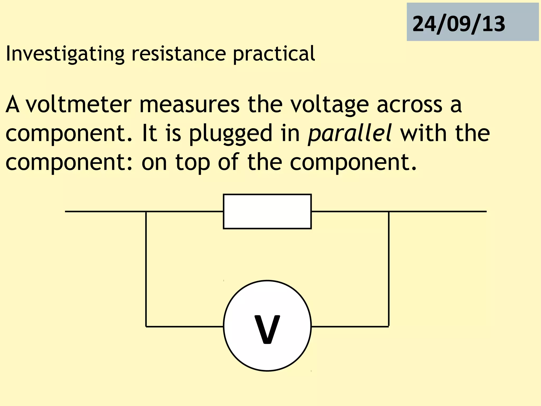 P2 current voltage and resistance | PPT