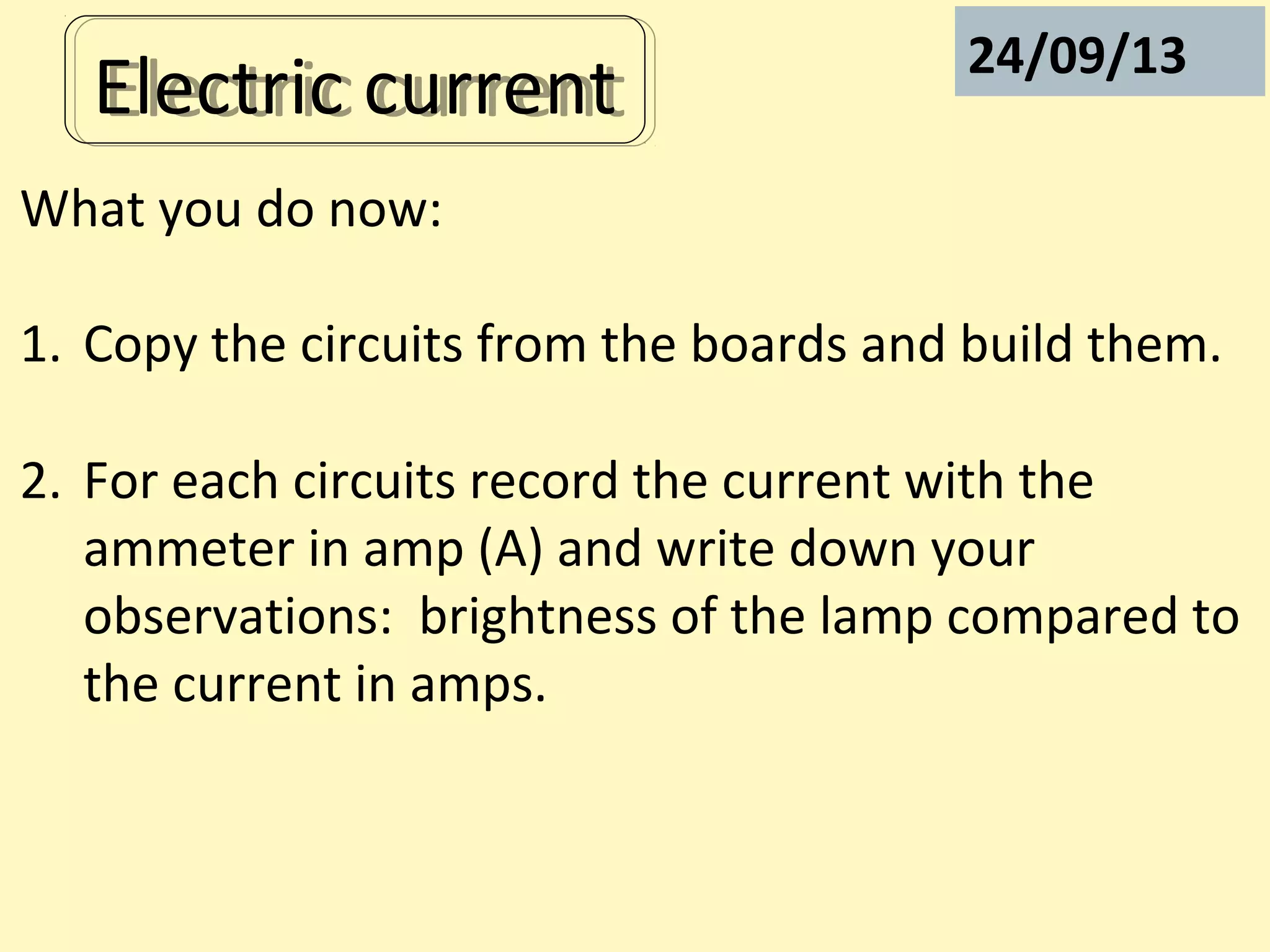 P2 electric current | PPT