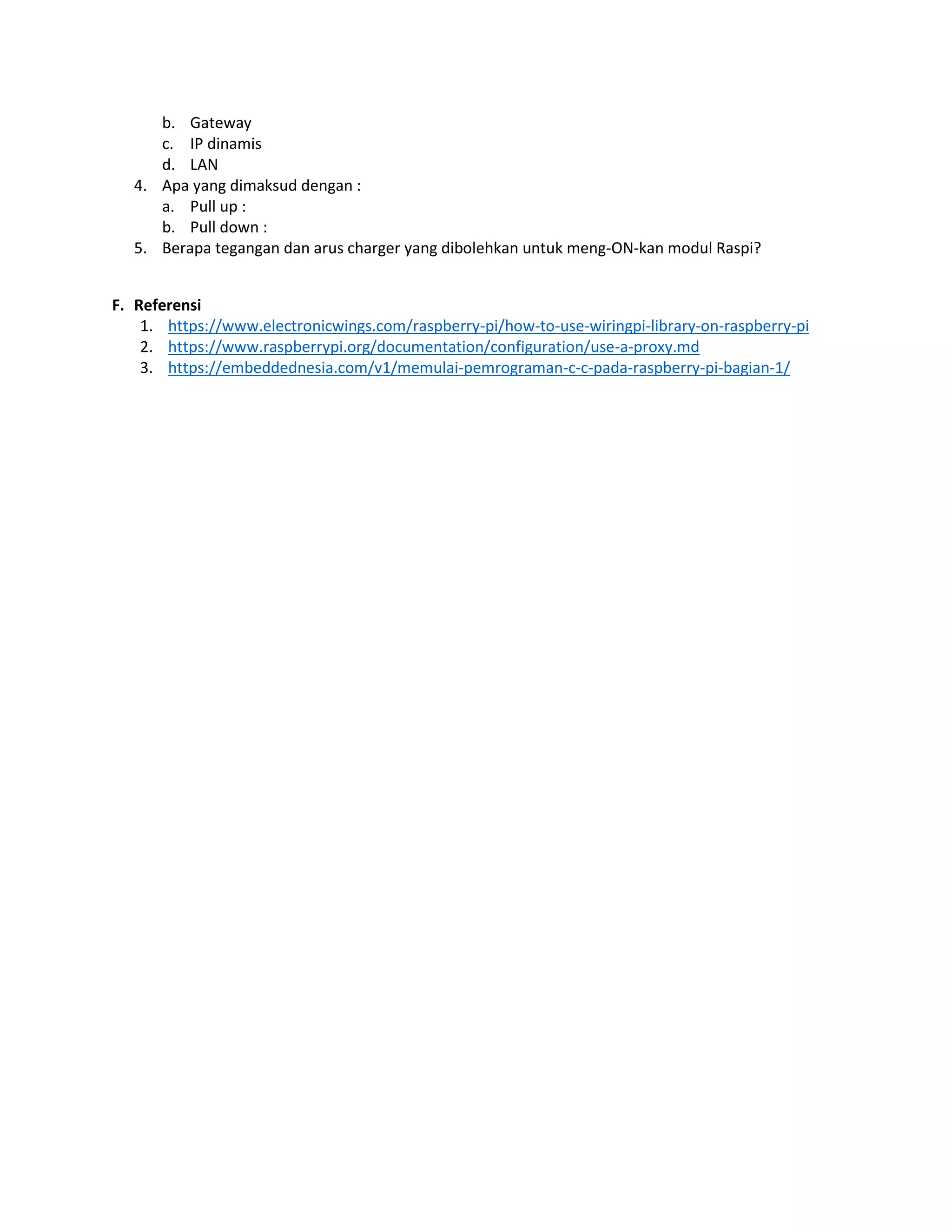 Akses GPIO pada Raspberry Pi | PDF