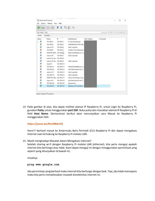 Akses GPIO pada Raspberry Pi | PDF