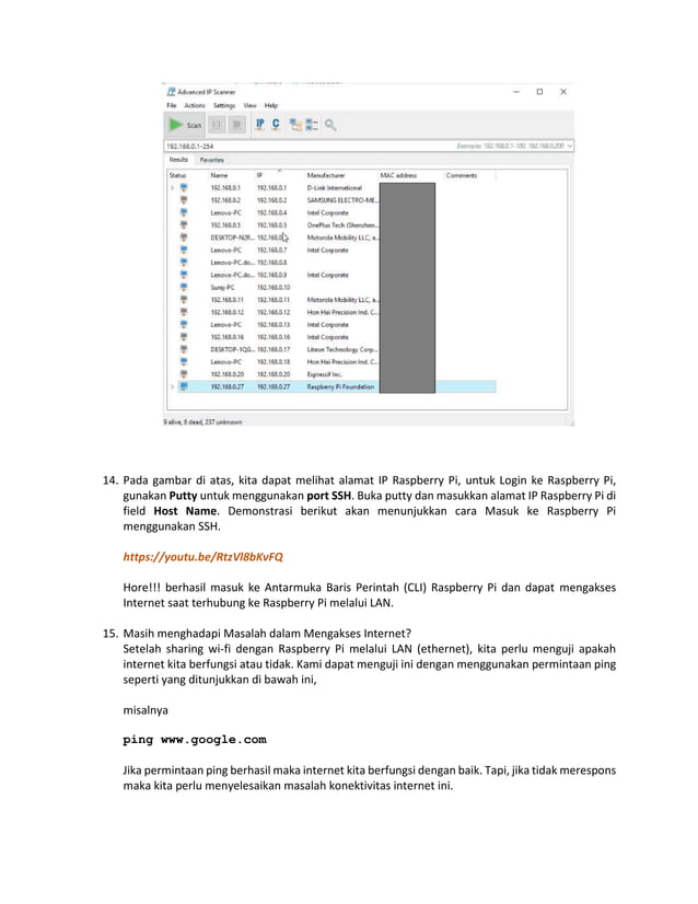 Akses GPIO pada Raspberry Pi | PDF