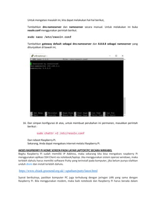 Akses GPIO pada Raspberry Pi | PDF