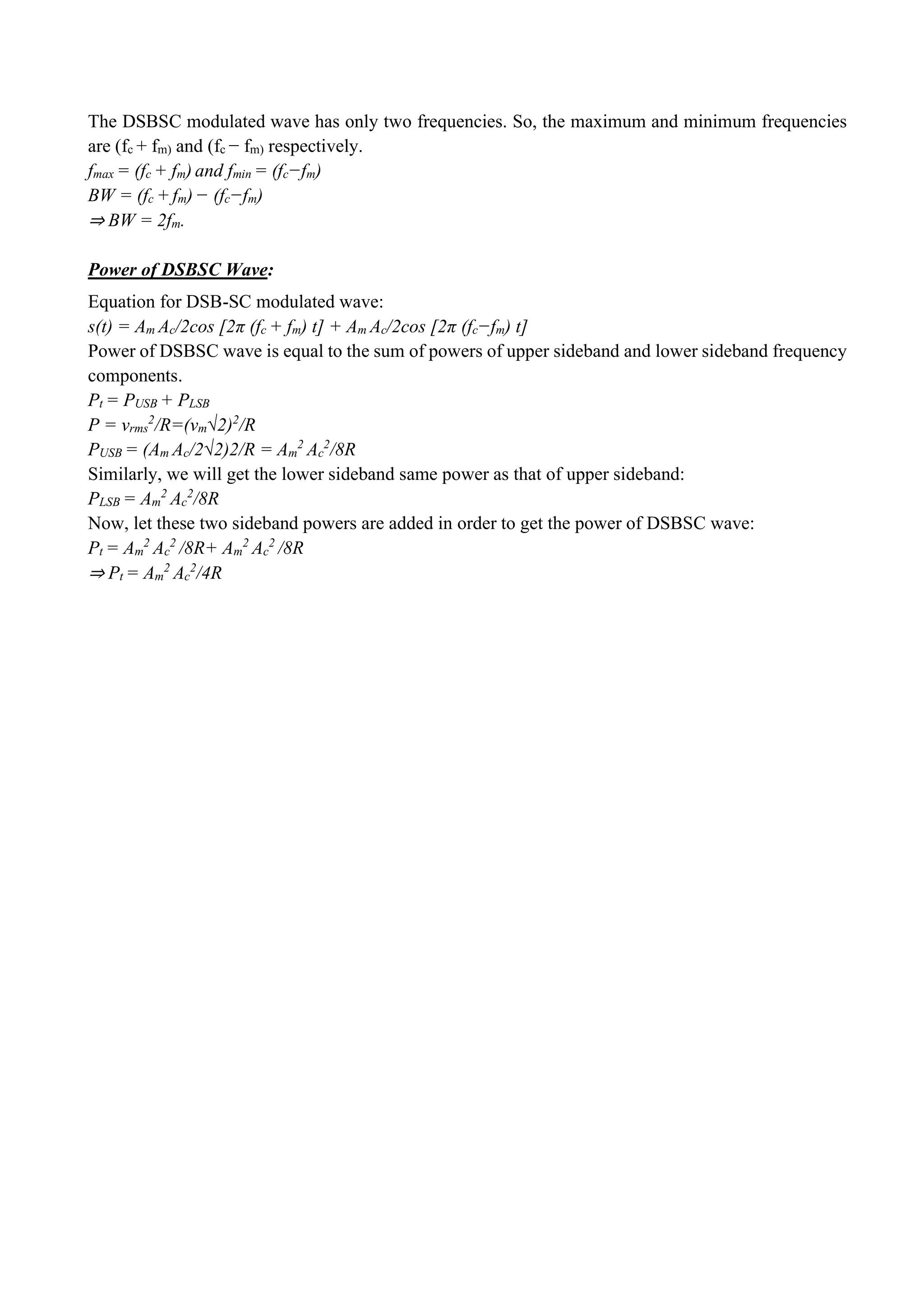 Comparative Study and Performance Analysis of different Modulation ...