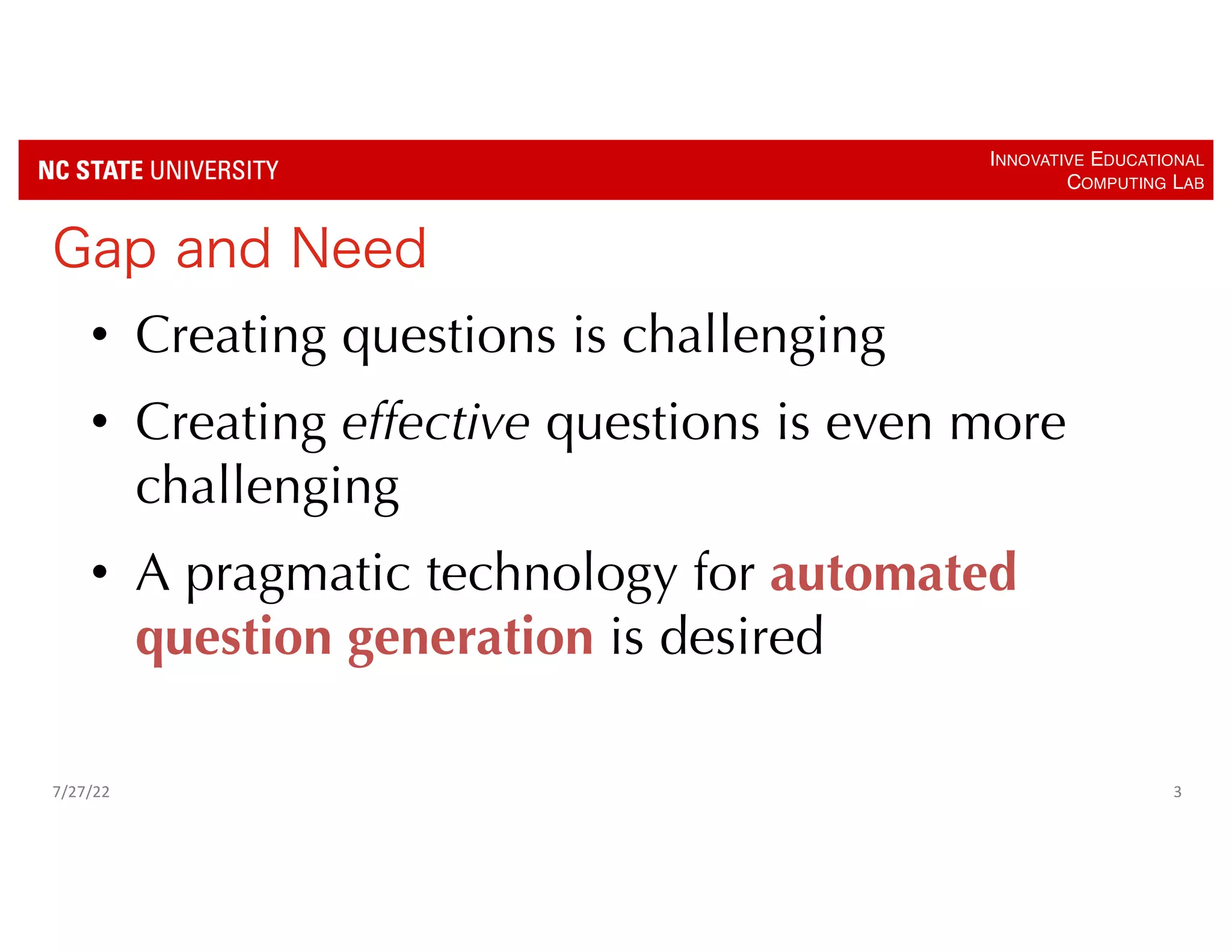 Automatic Question Generation for Evidence-based Online Courseware ...
