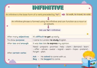 GERUNDS AND INFINITIVES | PPTX