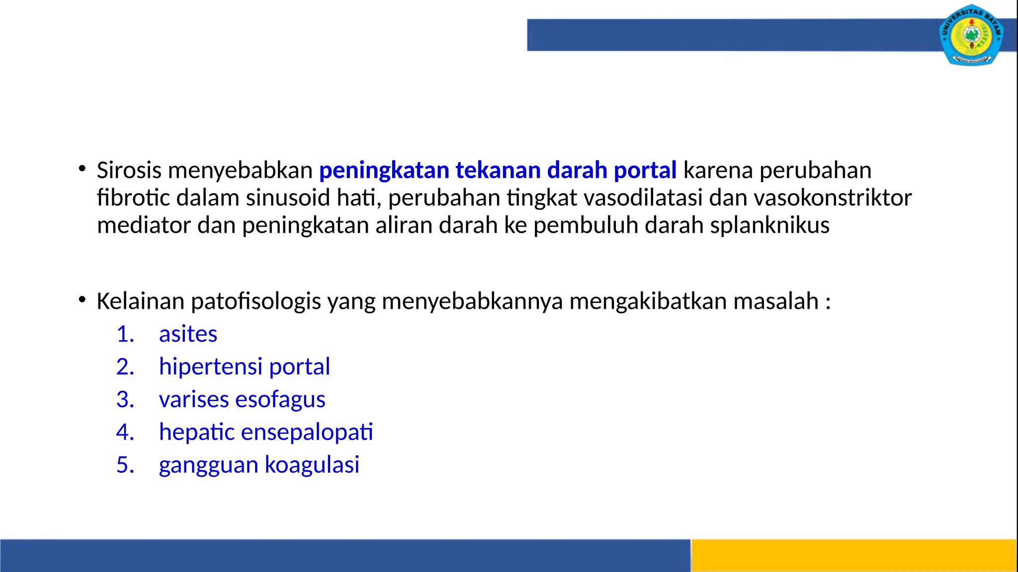 P2. FARMAKOTERAPI PADA PASIEN SIROSIS HEPATIK dan HIPERTENSI PORTAL, 9 ...
