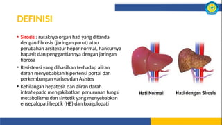 P2. FARMAKOTERAPI PADA PASIEN SIROSIS HEPATIK dan HIPERTENSI PORTAL, 9 ...
