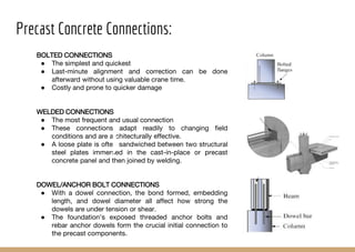 Precast Concrete Structure: Architectural examples | PPTX