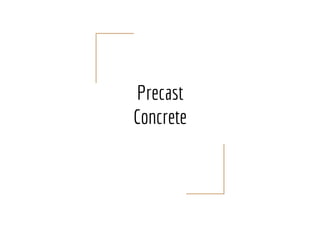 Precast Concrete Structure: Architectural examples | PPTX