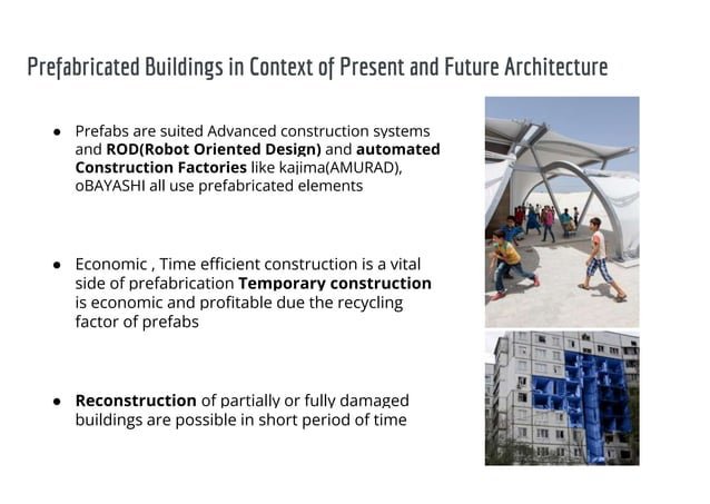 Precast Concrete Structure: Architectural examples | PPTX | Civil ...