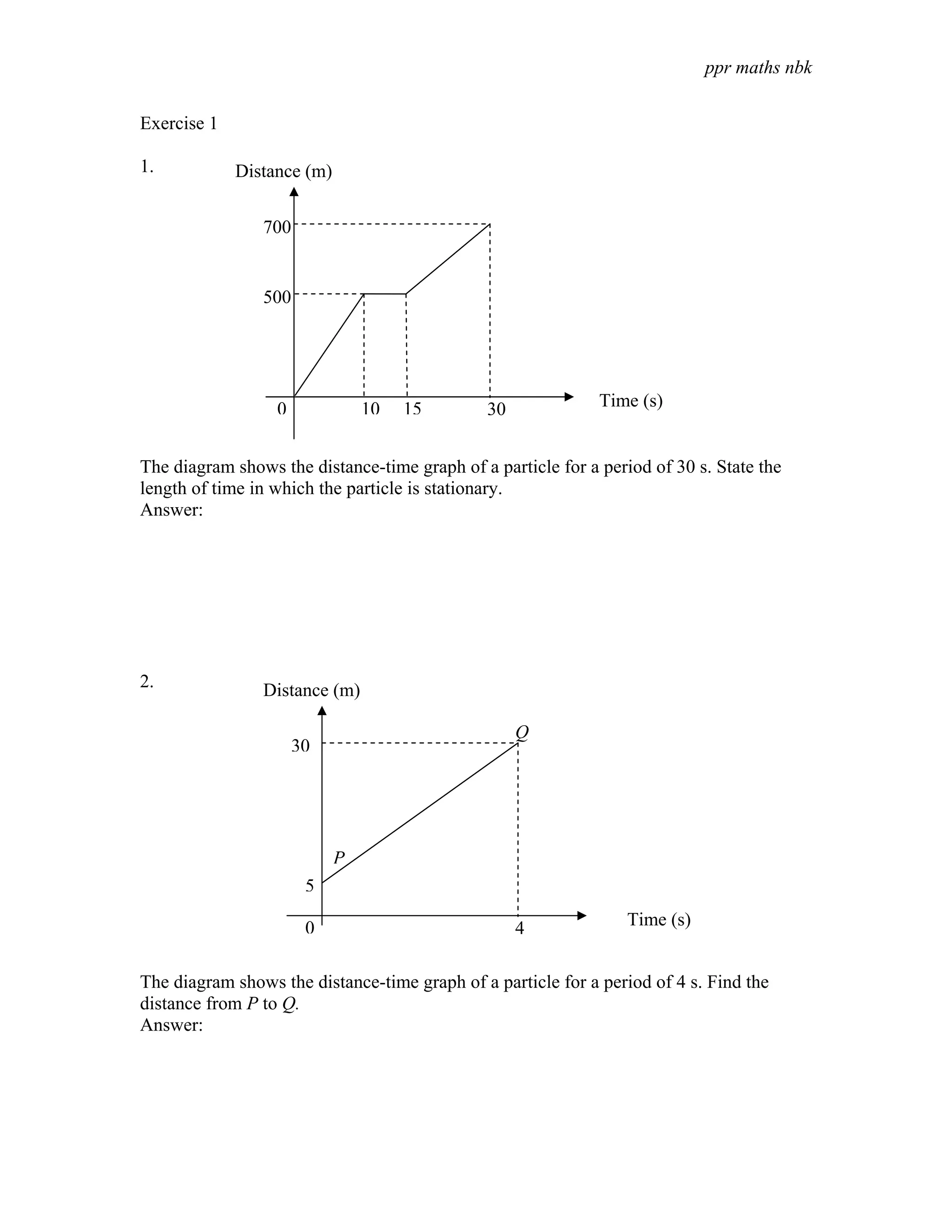 P2 Area Under A Graph Modul | PDF