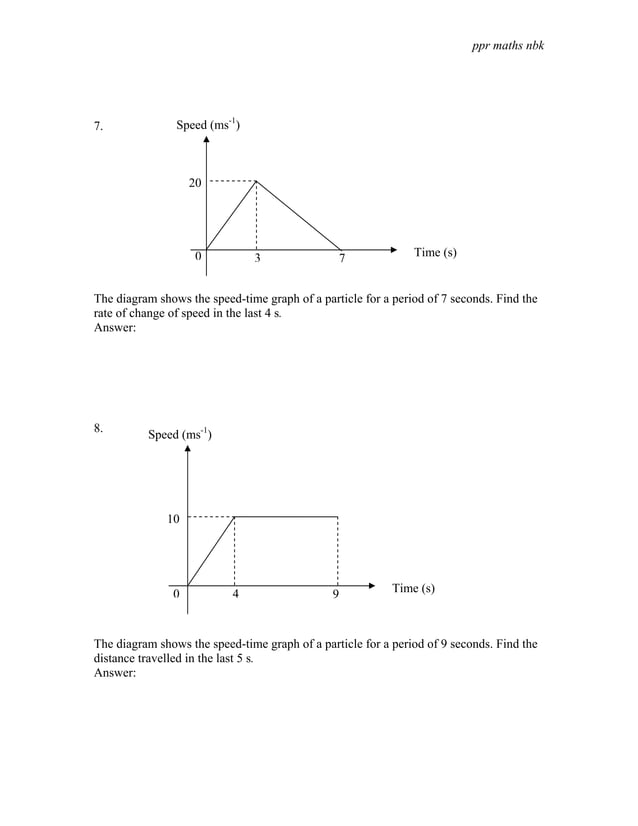 P2 Area Under A Graph Modul | PDF