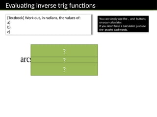 Comprehensive A-Level Trigonometry: Functions, Graphs, and Identities ...